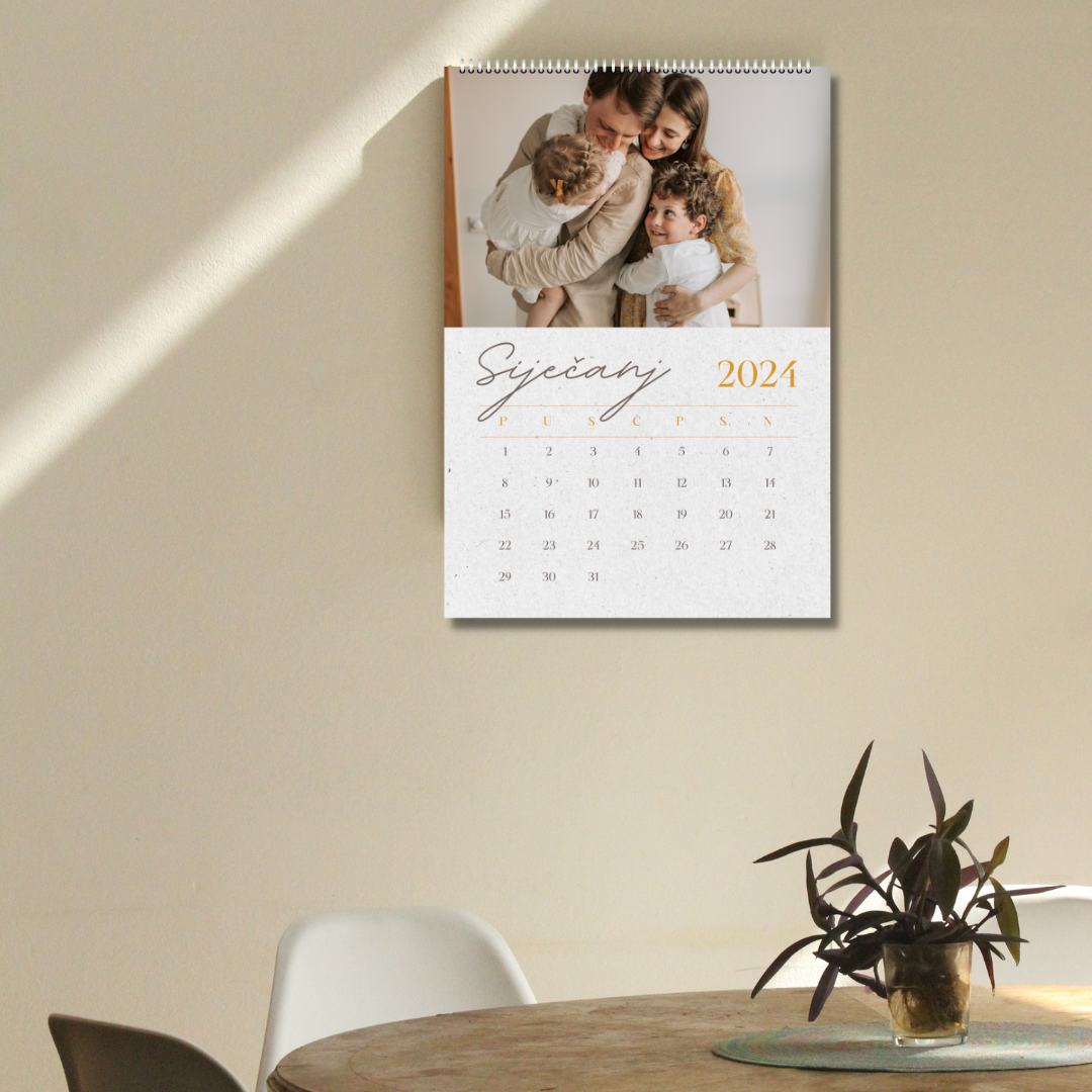 Personalizirani foto kalendar za 2025. – Posterz design