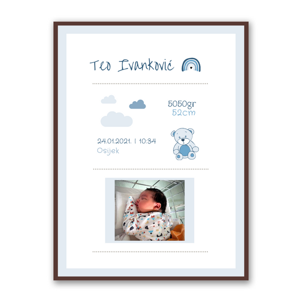Babinje | Poklon za babinje i rođenje bebe | POSTERZ – Posterz design