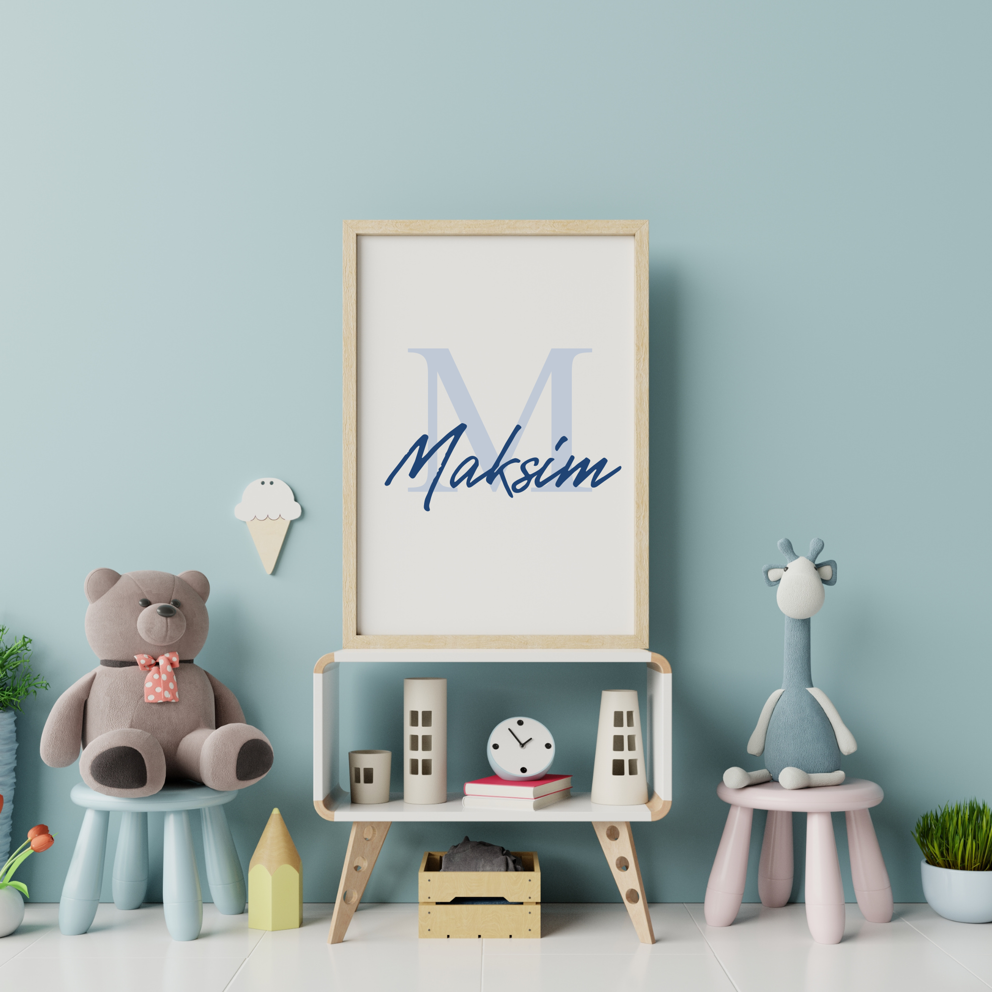 Poster sa dječjim imenom | Posteri za djecu | POSTERZ – Posterz design
